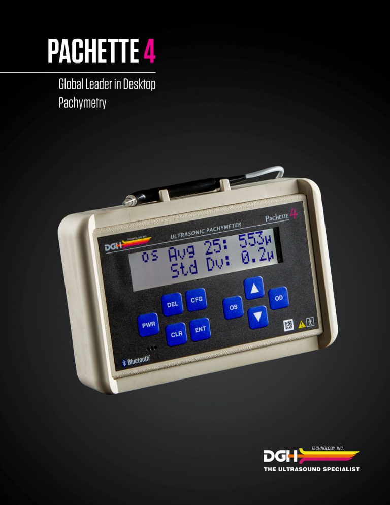 Resources - DGH: Ultrasonic Pachymeters, A-Scans & B-Scans